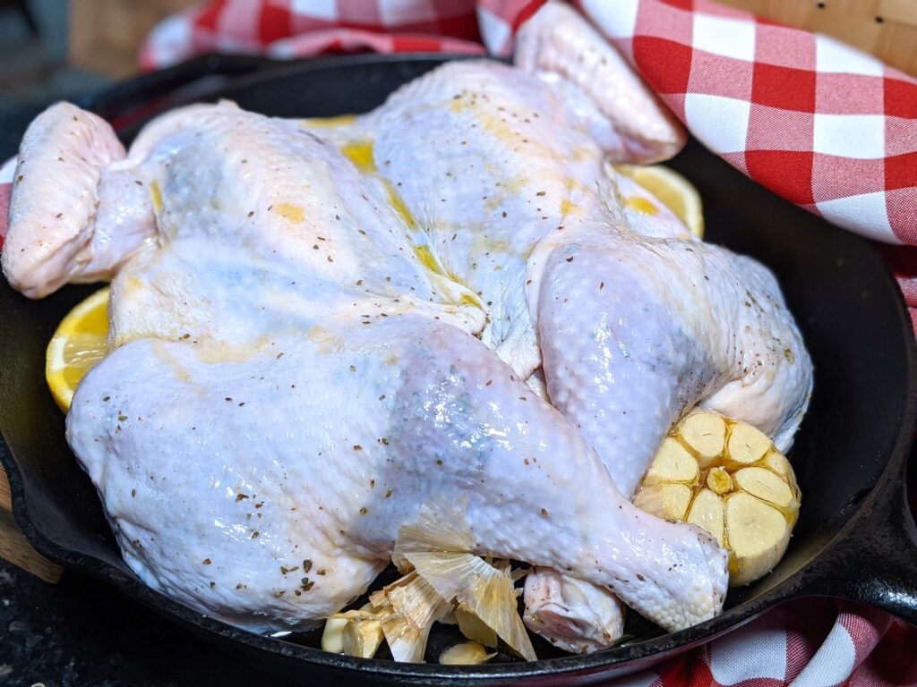 Perfectly Roasted Chicken Dinner - Marisa Mariella