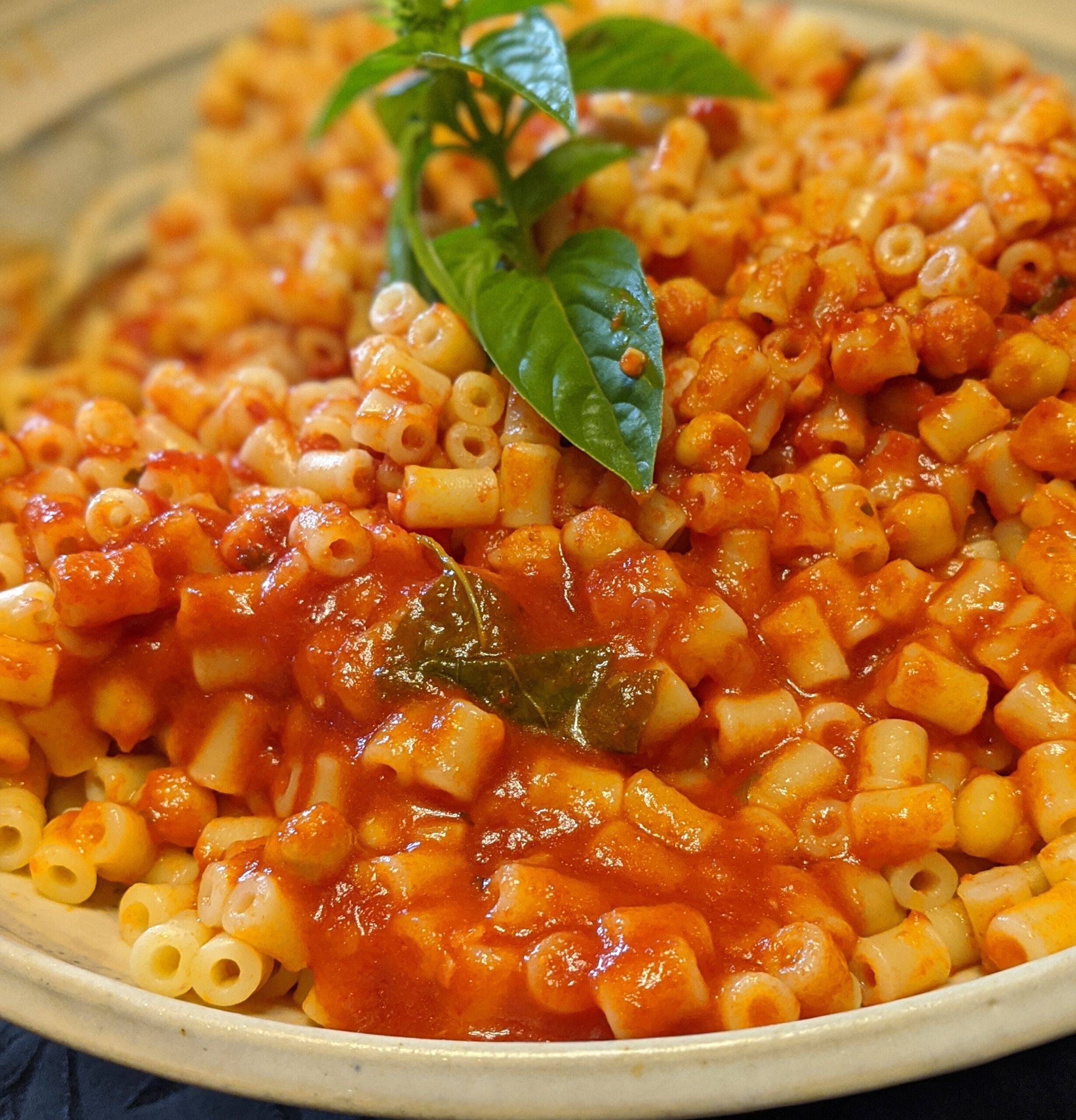 Pasta E Ceci (Pasta With Chickpeas) - Marisa Mariella