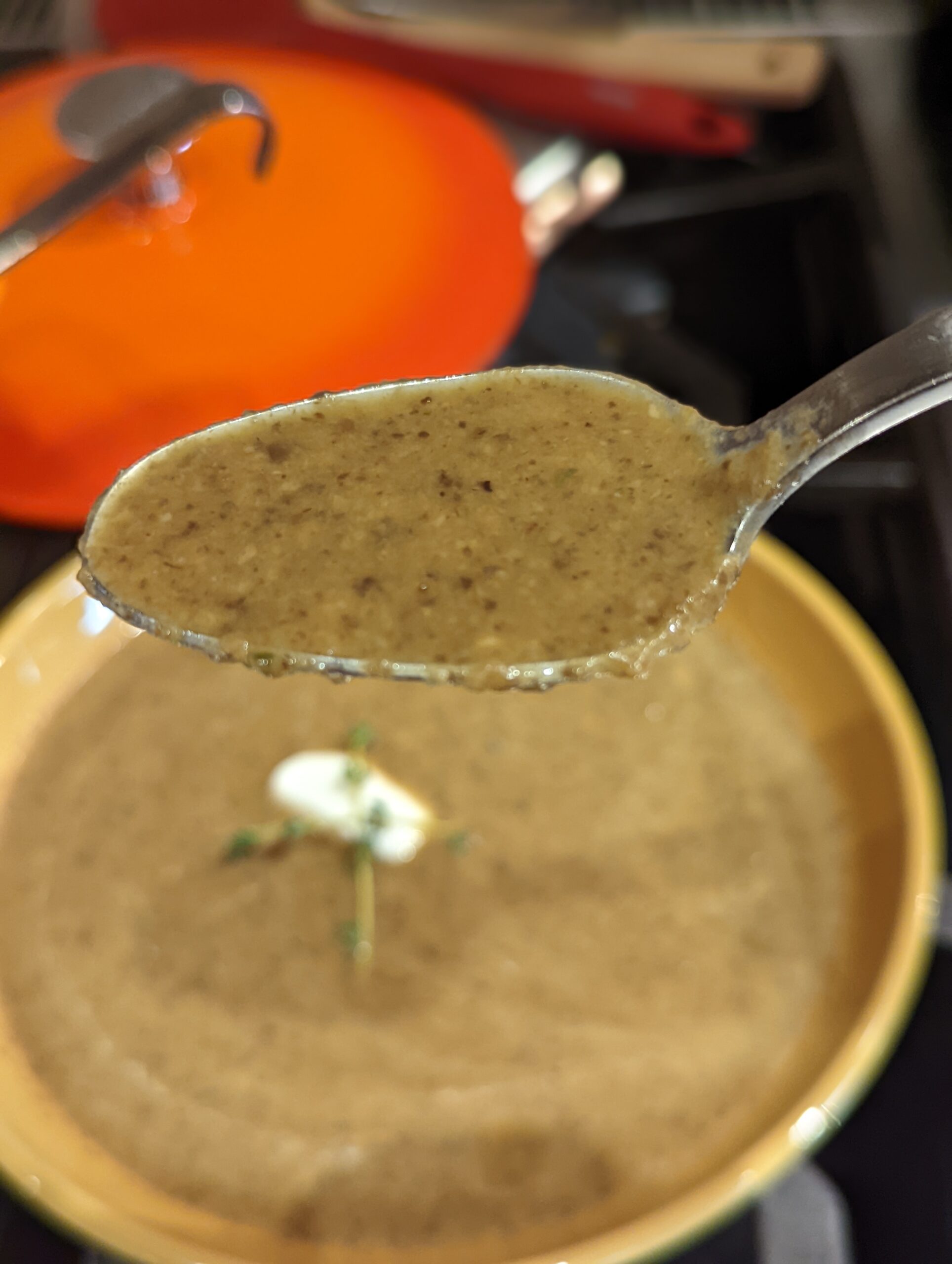 Creamy Mushroom Soup – Marisa Mariella