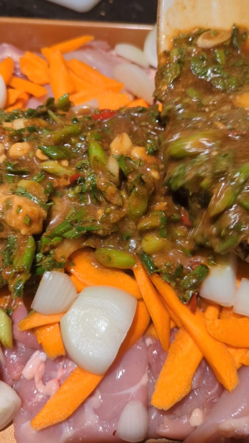 My New Favourite Asian-Inspired Sheet Pan Chicken - Marisa Mariella